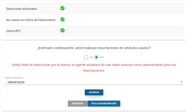 Guía práctica para asociar un agente aduanero en SAT Guatemala